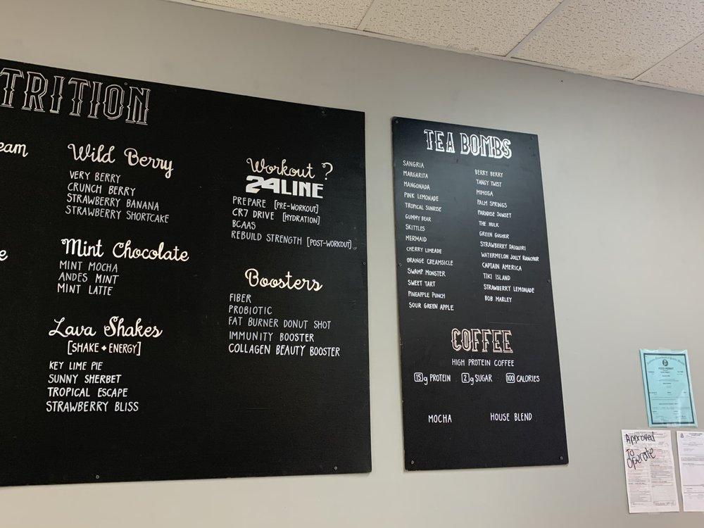 Menu at Athens Nutrition pub & bar, Athens, 621 Hwy 72