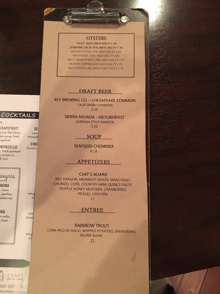 Menu at Lib's Grill Perry Hall pub & bar, Perry Hall
