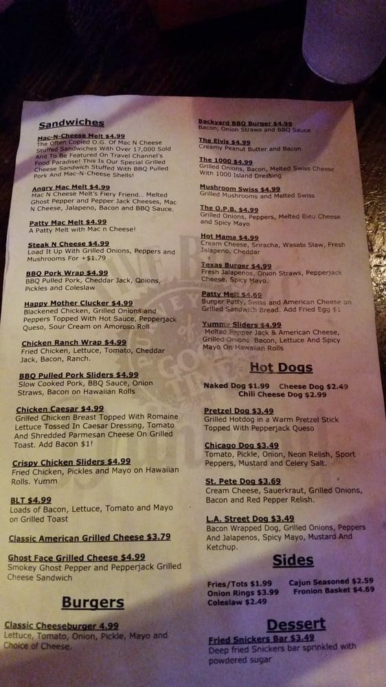 Menu at Five Bucks Drinkery pub & bar, Saint Petersburg