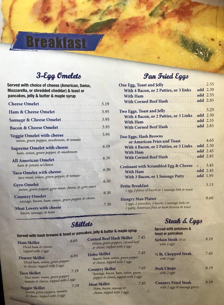 Menu at Two Rivers Family Restaurant, Two Rivers