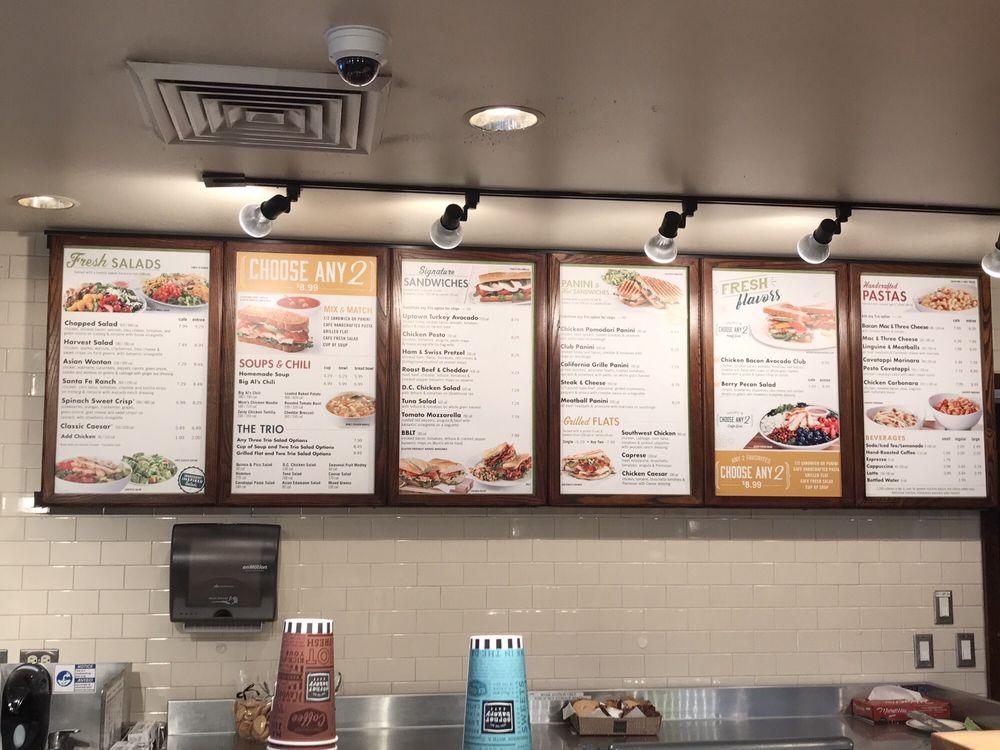 Menu at Corner Bakery, Orange, 20 City Blvd W Bldg 2 - R4