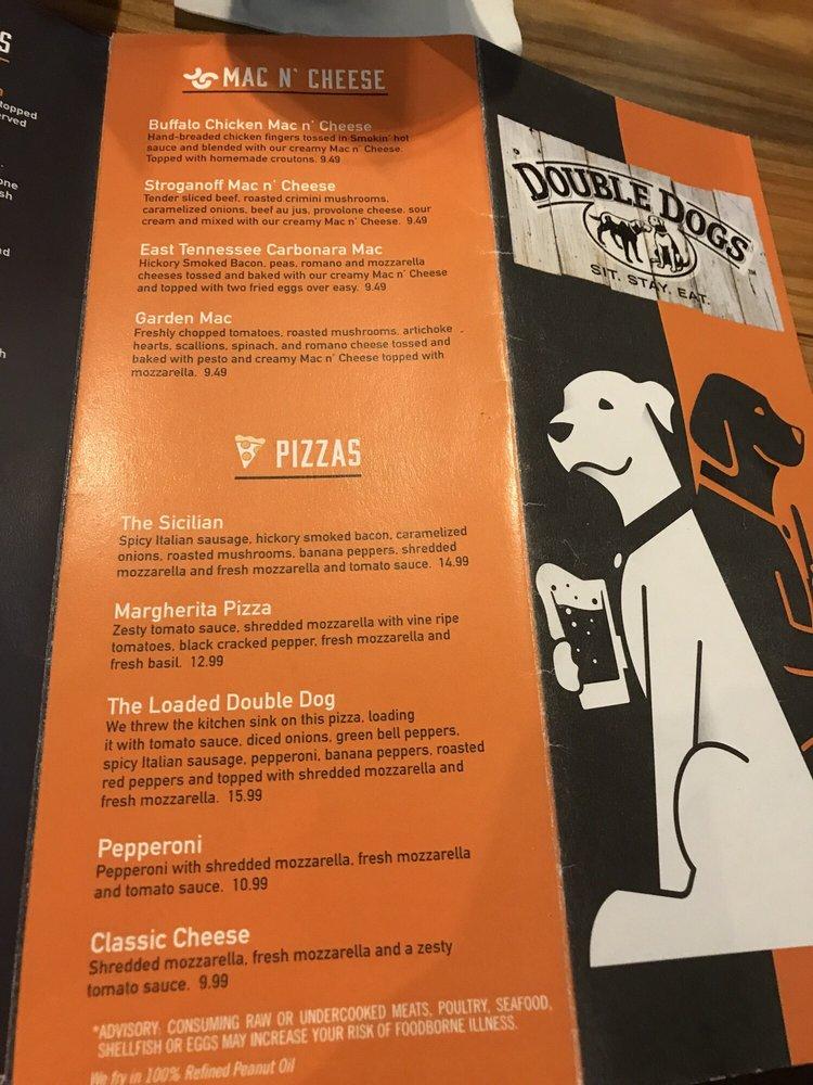 Menu at Double Dogs pub & bar, Lexington