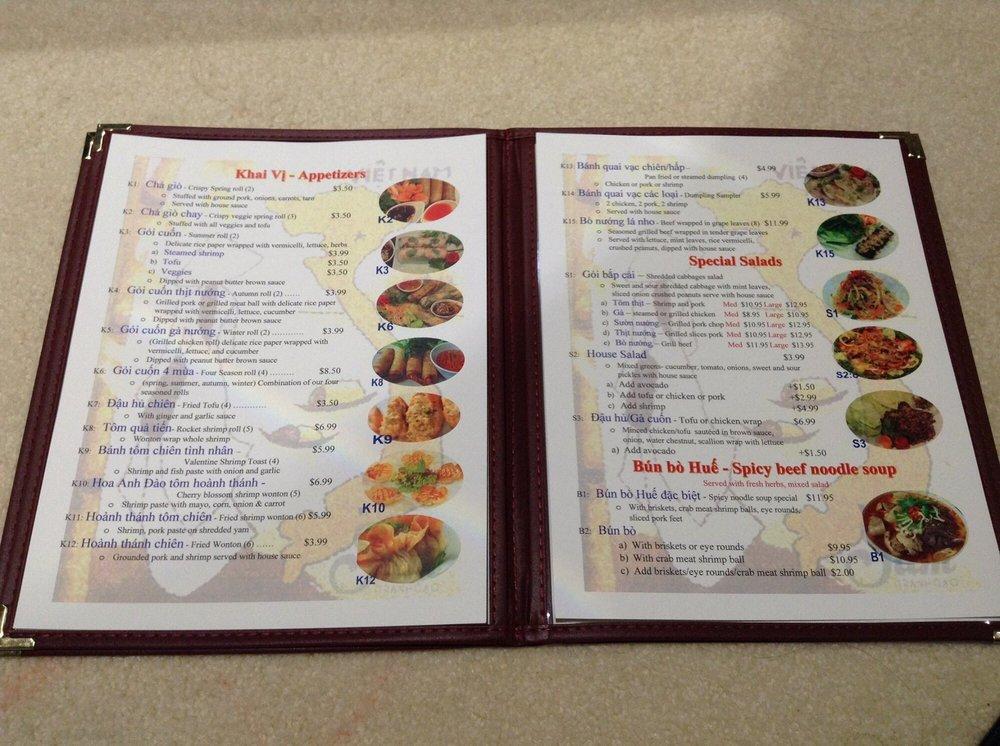Menu at Pho Viet Express restaurant, Toms River, NJ-166