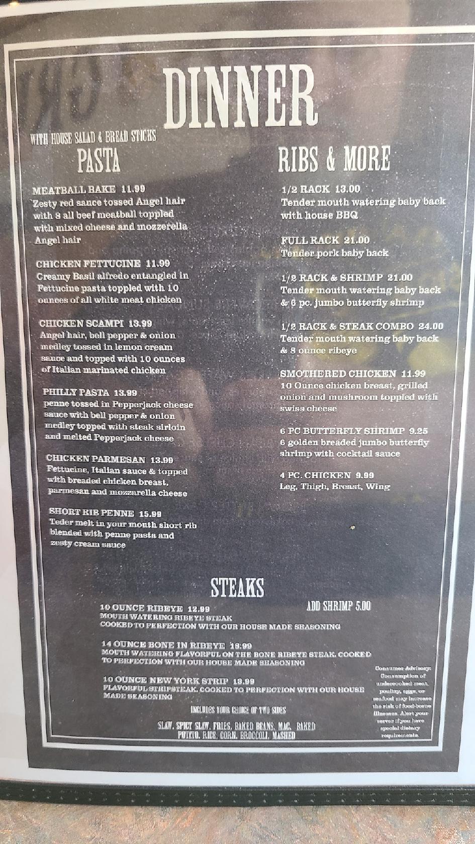 Menu at GruBeez 2 restaurant, Davenport, Rockingham Rd