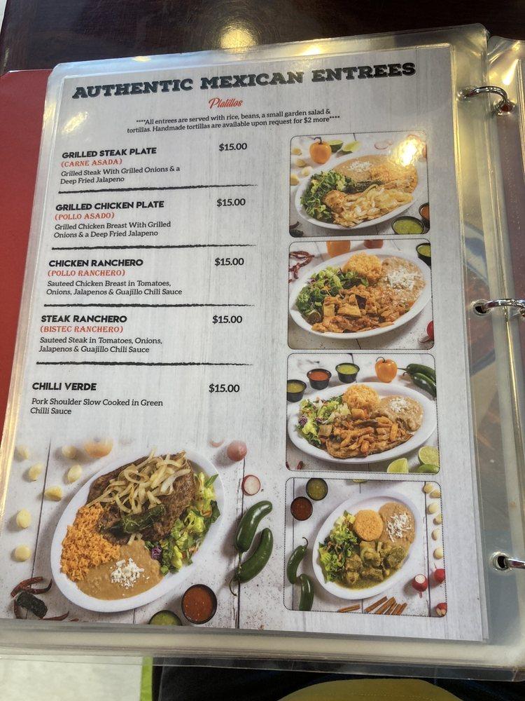 Menu at Cali Spartan Mexican Kitchen restaurant, San Jose, Blossom Hill Rd