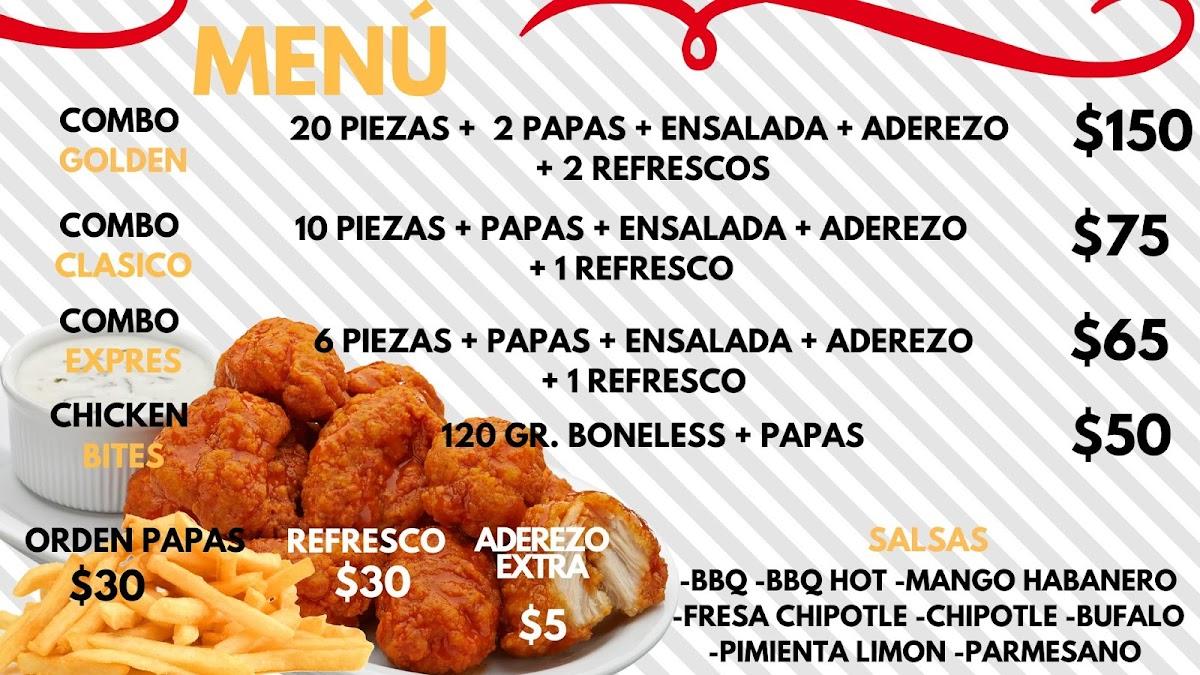 Menu at Golden ticket Suc. Plaza Tecnología restaurant, Chihuahua ...