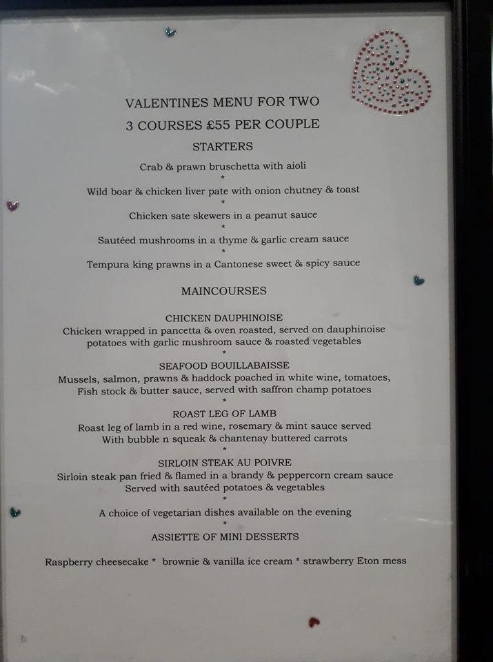 Menu at Blacksmiths Arms Coniston pub & bar, Hull