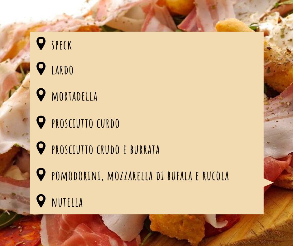 Menu da La Rava e la Fava pizzeria, Buttigliera Alta