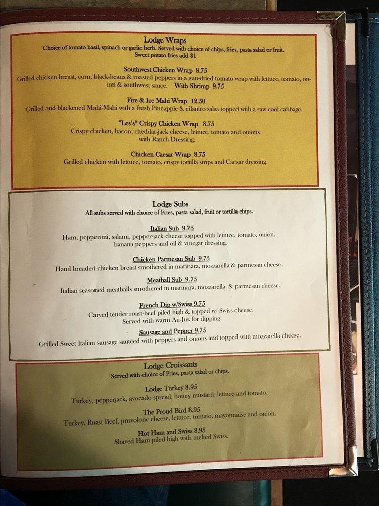 Menu at Banner Elk Cafe & Tavern, Banner Elk, 324 Shawneehaw Ave S ...