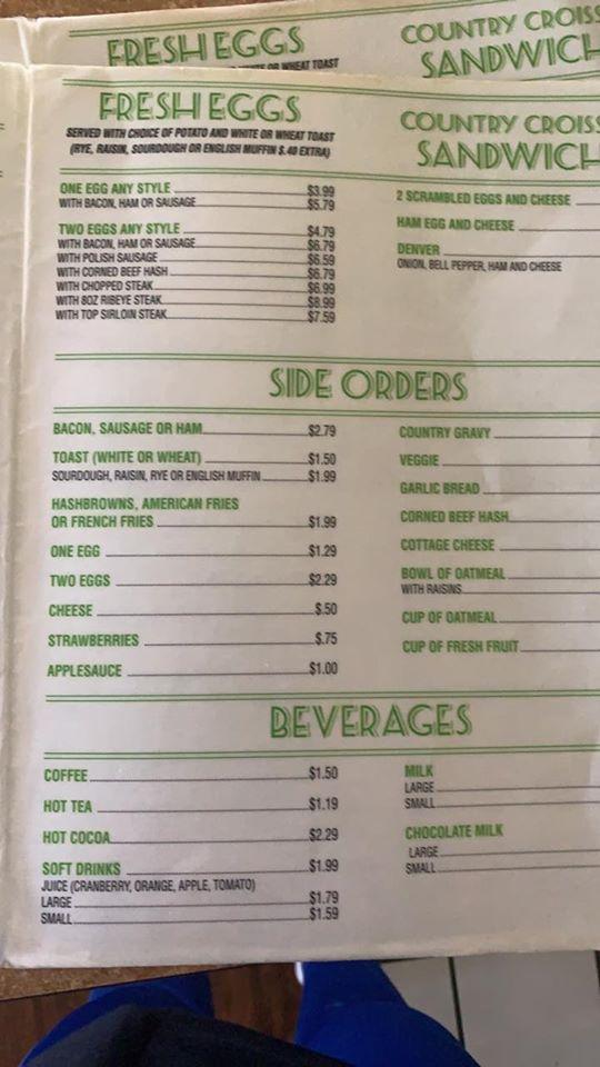 Menu at Village Garden Llc restaurant, Juneau, 255 W Oak Grove St