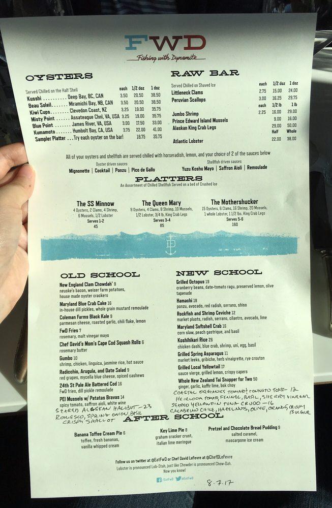 Fishing With Dynamite Menu – Dynamite Manhattan Beach – OEBGCL