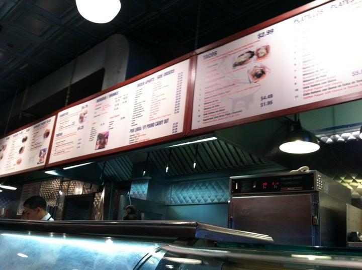 Menu at Taqueria El Milagro restaurant, Chicago, S Blue Island Ave