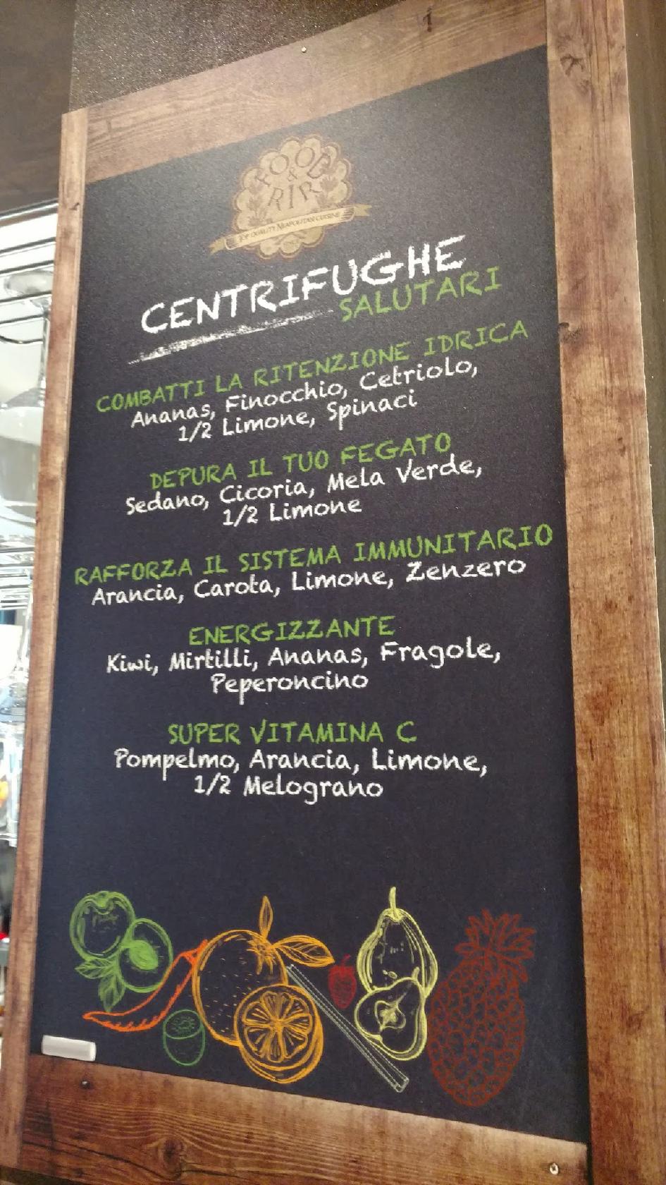 Menu at Food & Rir pub & bar, Somma Vesuviana
