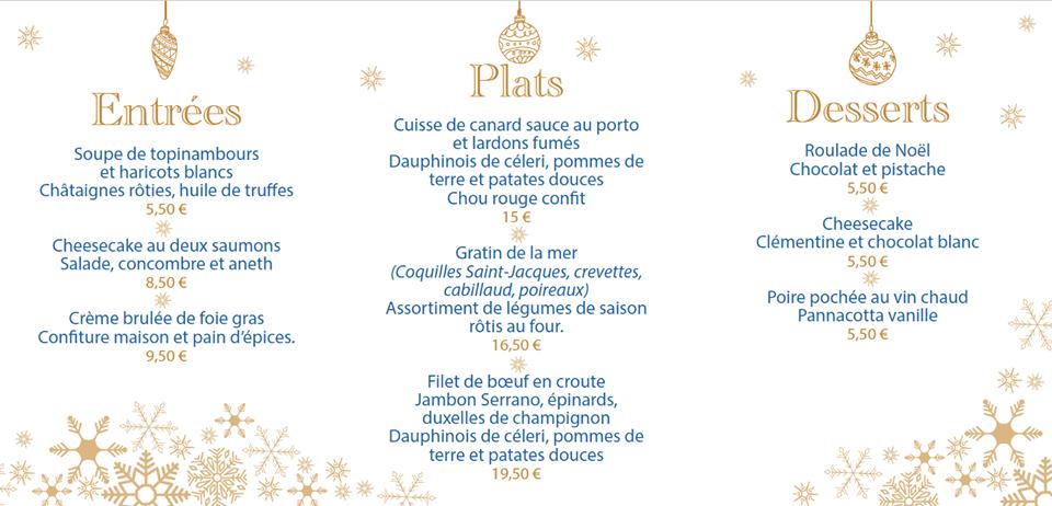 Menu at Le Barbican, Fécamp