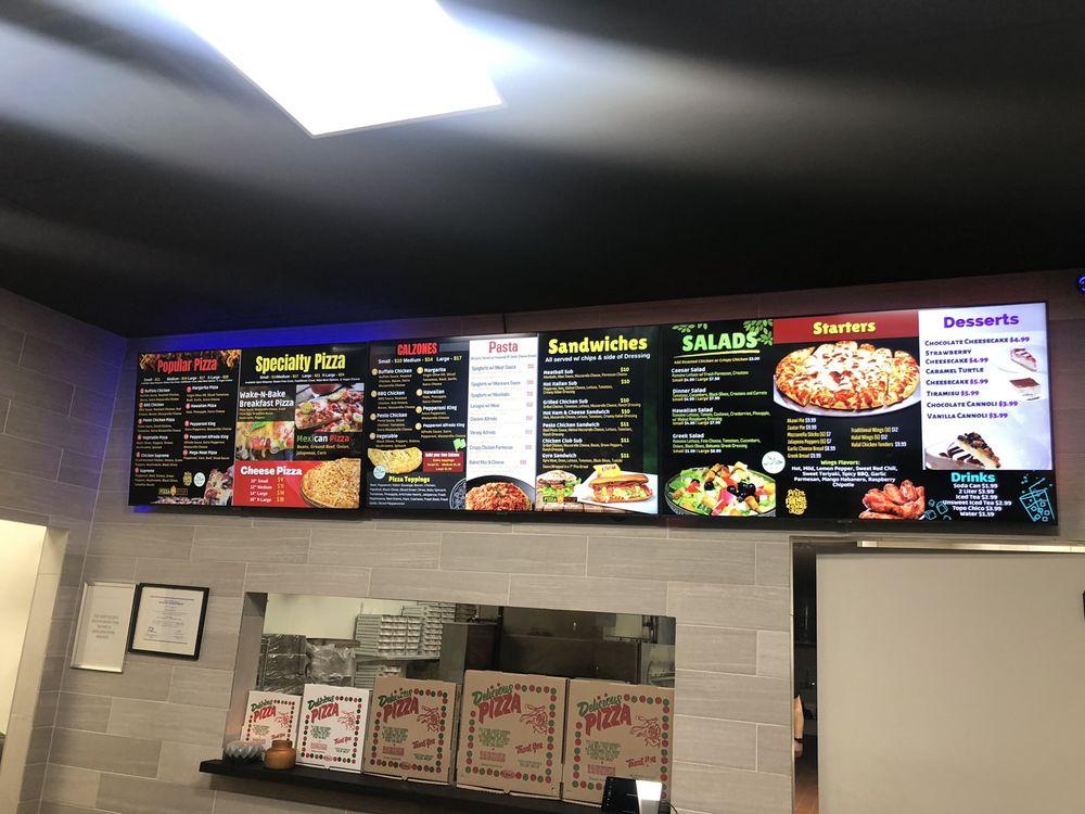 Menu at Pizza Stop pizzeria, Richardson