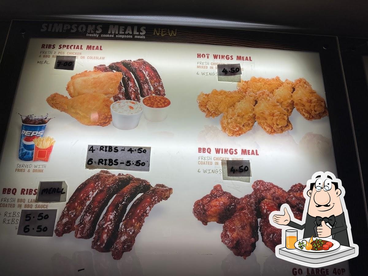 Simpsons Chicken in Chertsey - Restaurant menu and reviews