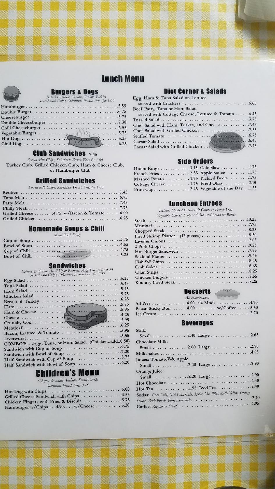 Menu at Kountry Kitchen With Love restaurant, Vero Beach