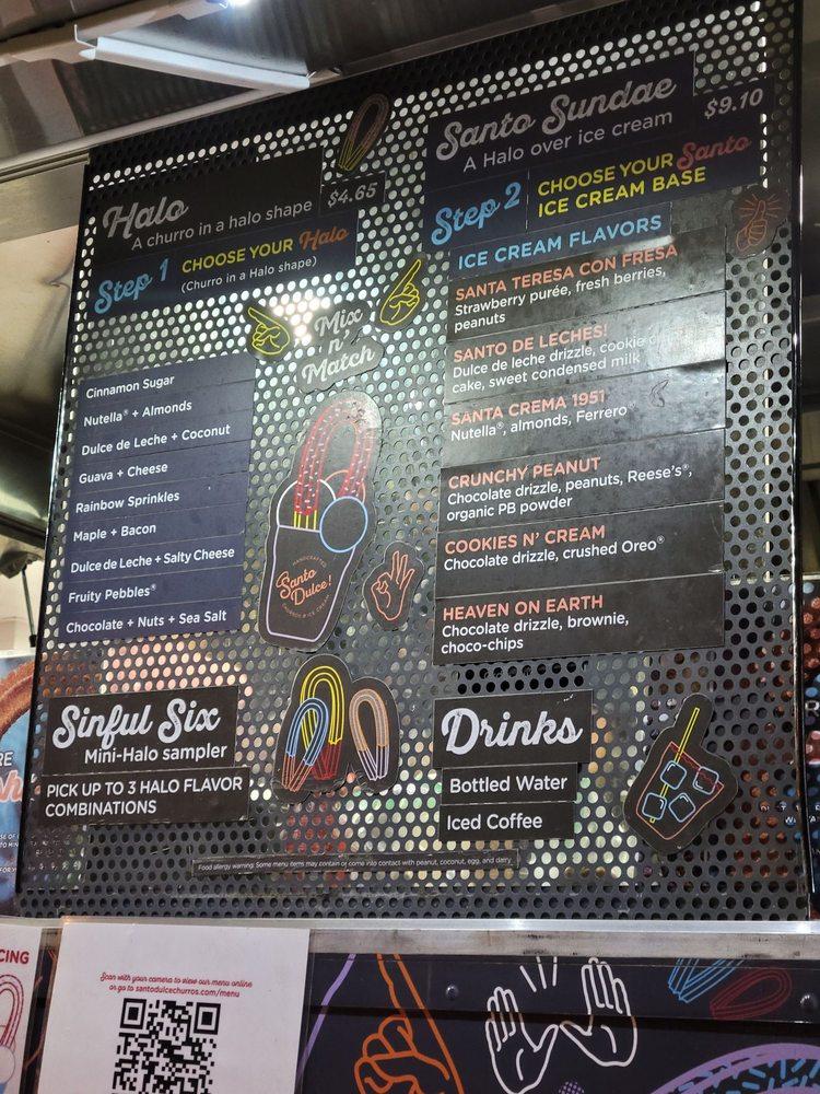 Menu at Santo Dulce! desserts, Miami