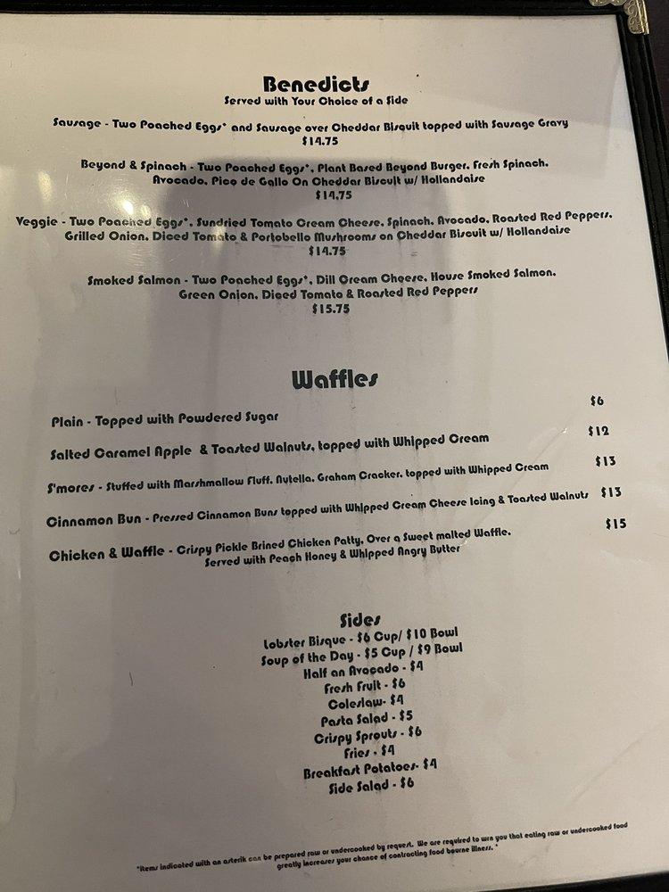 Menu at Bell Cafe, Mechanicsville, Bell Creek Rd B