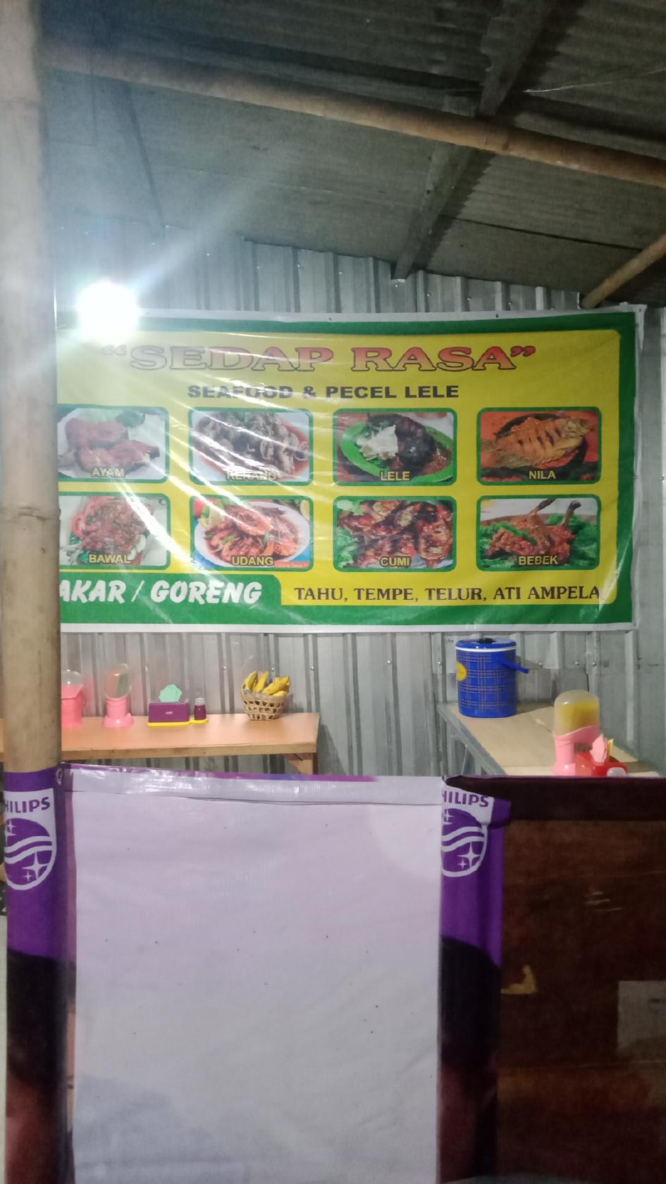 Carta del restaurante Sedap Rasa spesial Pecel Lele, Semarang