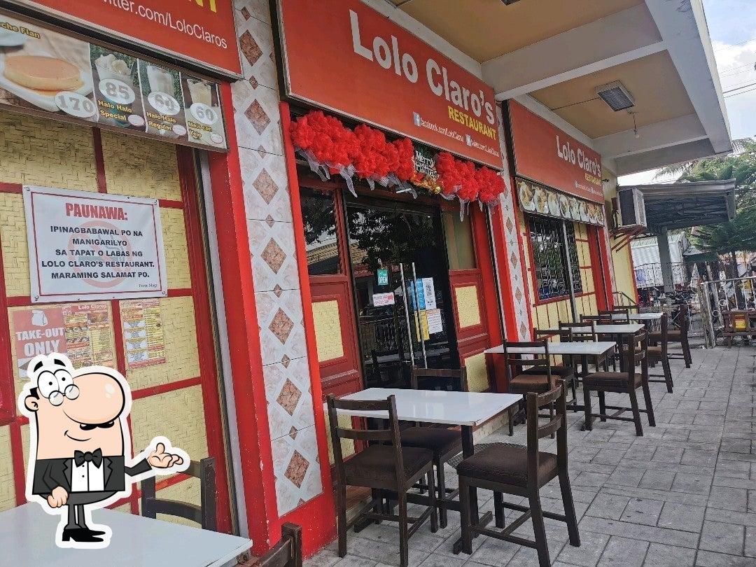 Lolo Claro's Restaurant, Naic - Restaurant menu, prices and reviews