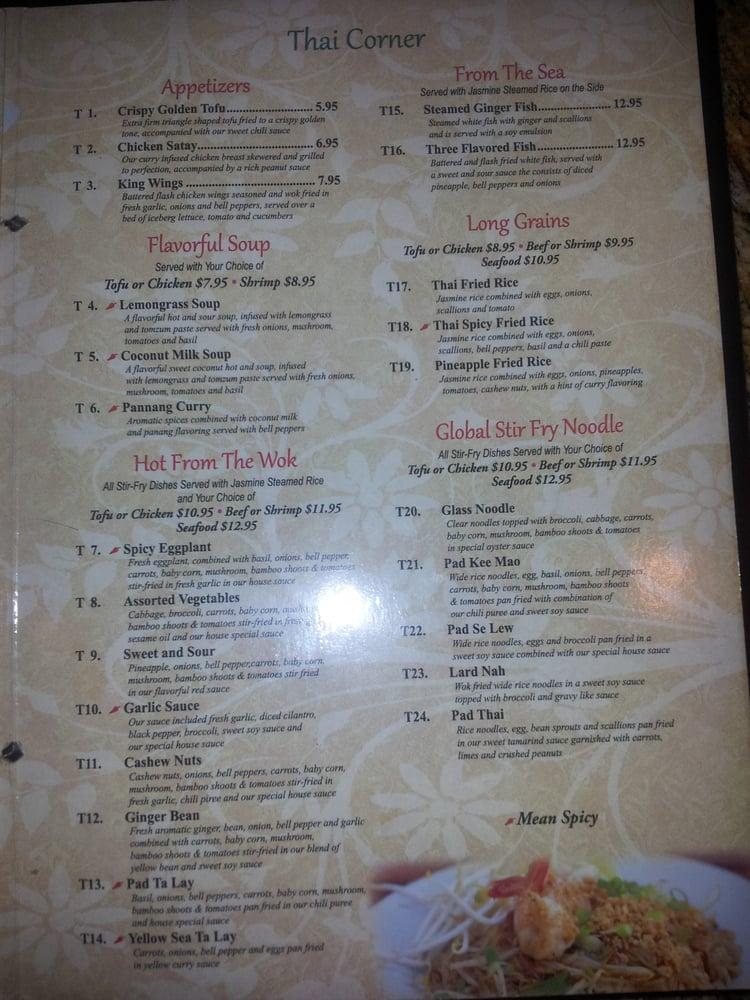 Menu at Thai Son restaurant, Pennsauken Township, NJ-38