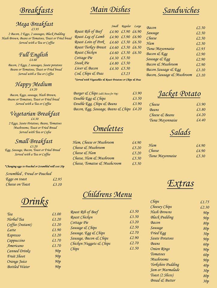 menu-at-english-rose-cafe-bournemouth