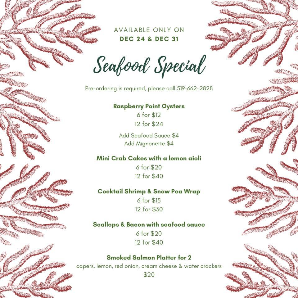 Menu at MeMe's Cafe and Food Shop, New Hamburg