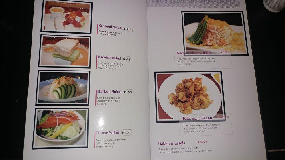 Menu at Waka House restaurant, Baton Rouge, S Sherwood Forest Blvd