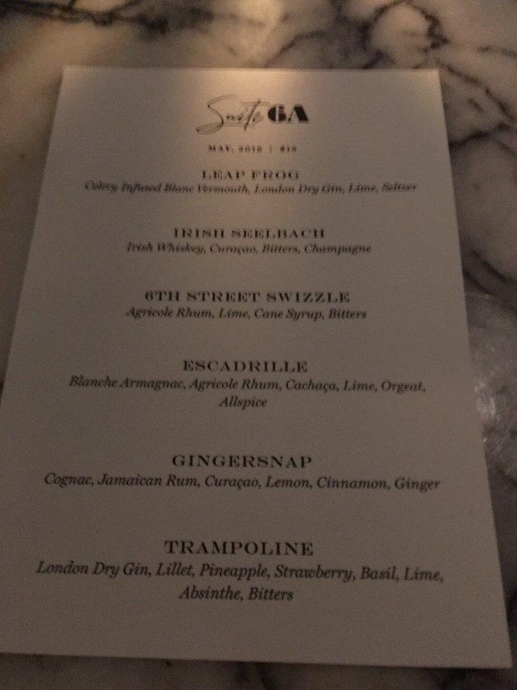 Menu at The Ramble Hotel pub & bar, Denver