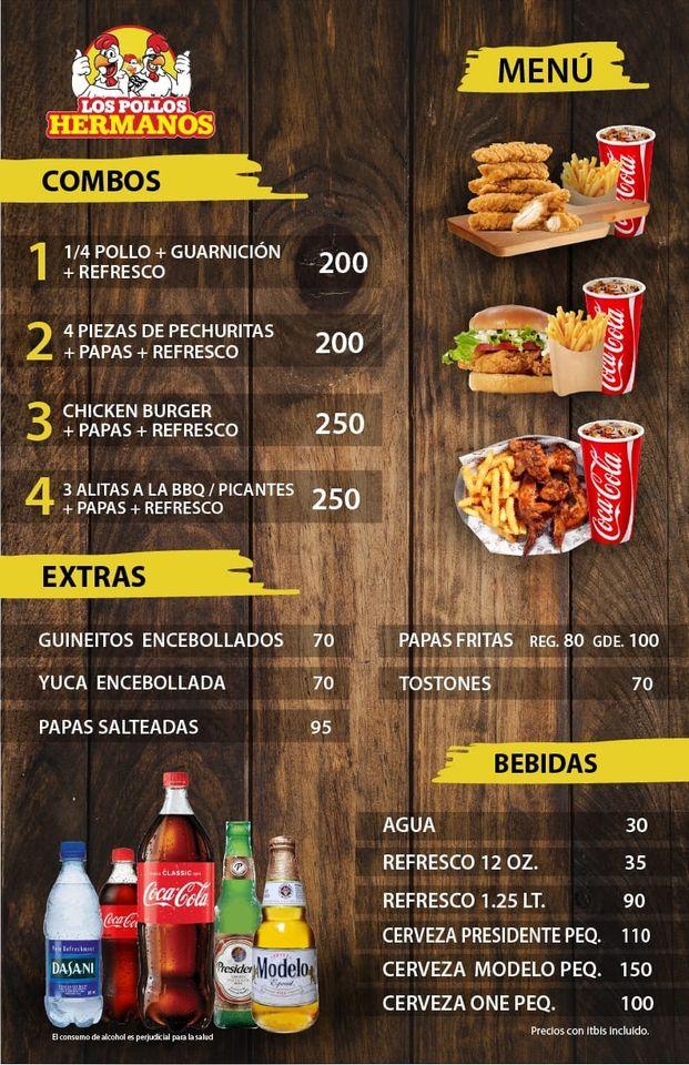 Los Pollos Hermanos Menu