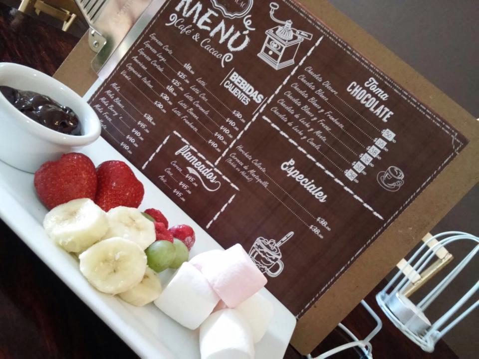 Menu at Rojo 103. restaurant, Pachuca