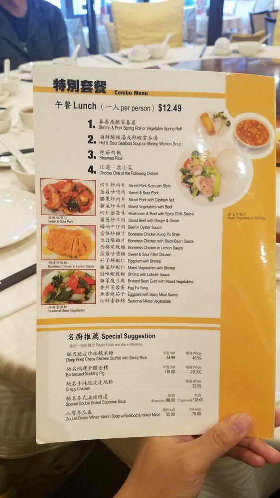 Menu at Legend Chinese Restaurant, Richmond Hill, 5 Glen Cameron Rd