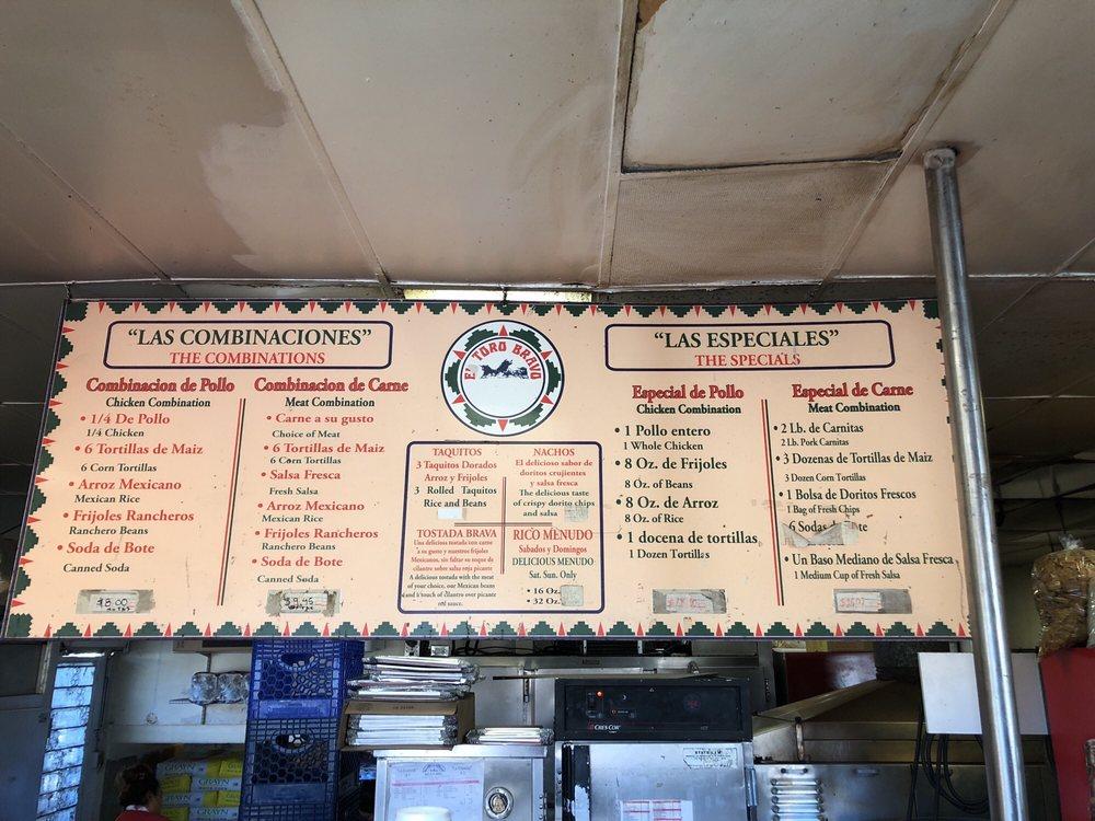 Menu at El Toro Bravo Tortilleria restaurant, Costa Mesa, 745 W 19th St ...