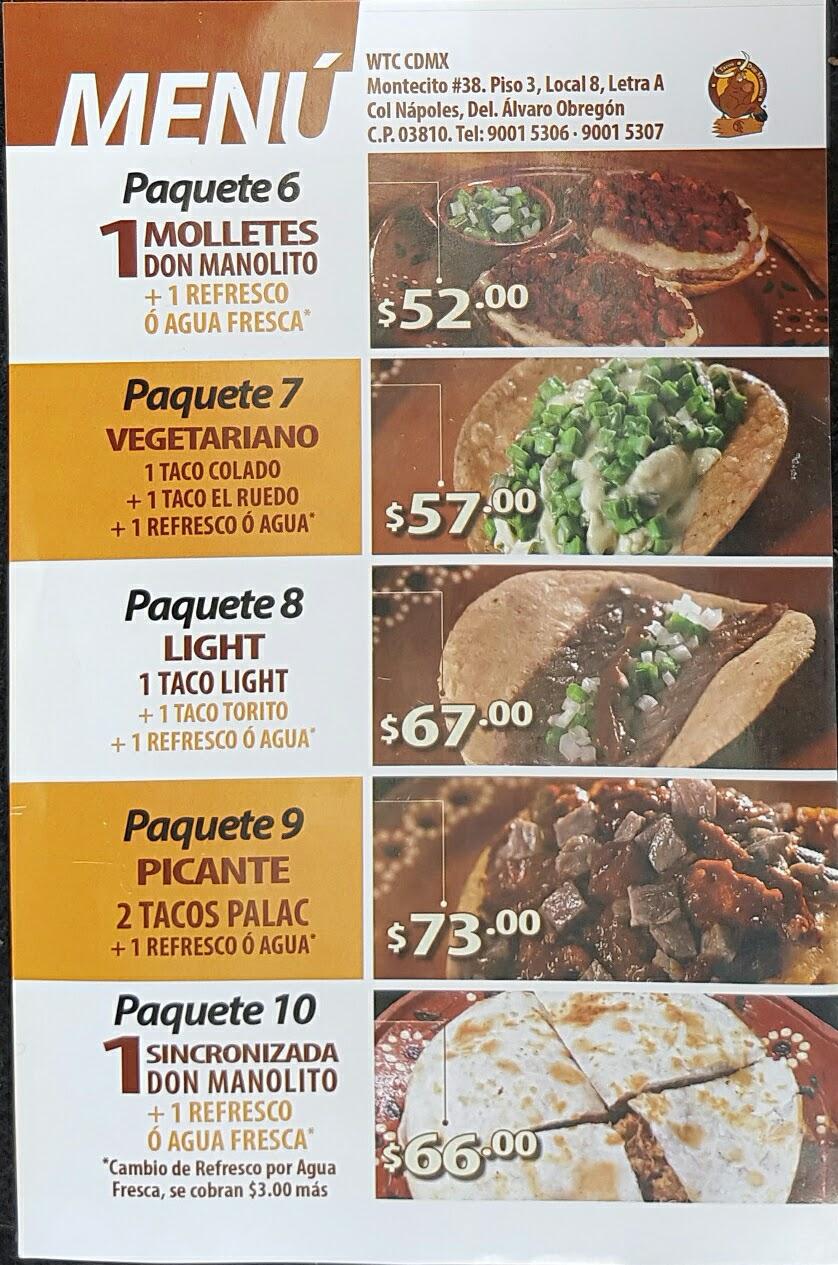 Menu at Z TDM WTC restaurant, Mexico City, World Trade Center Mexico City