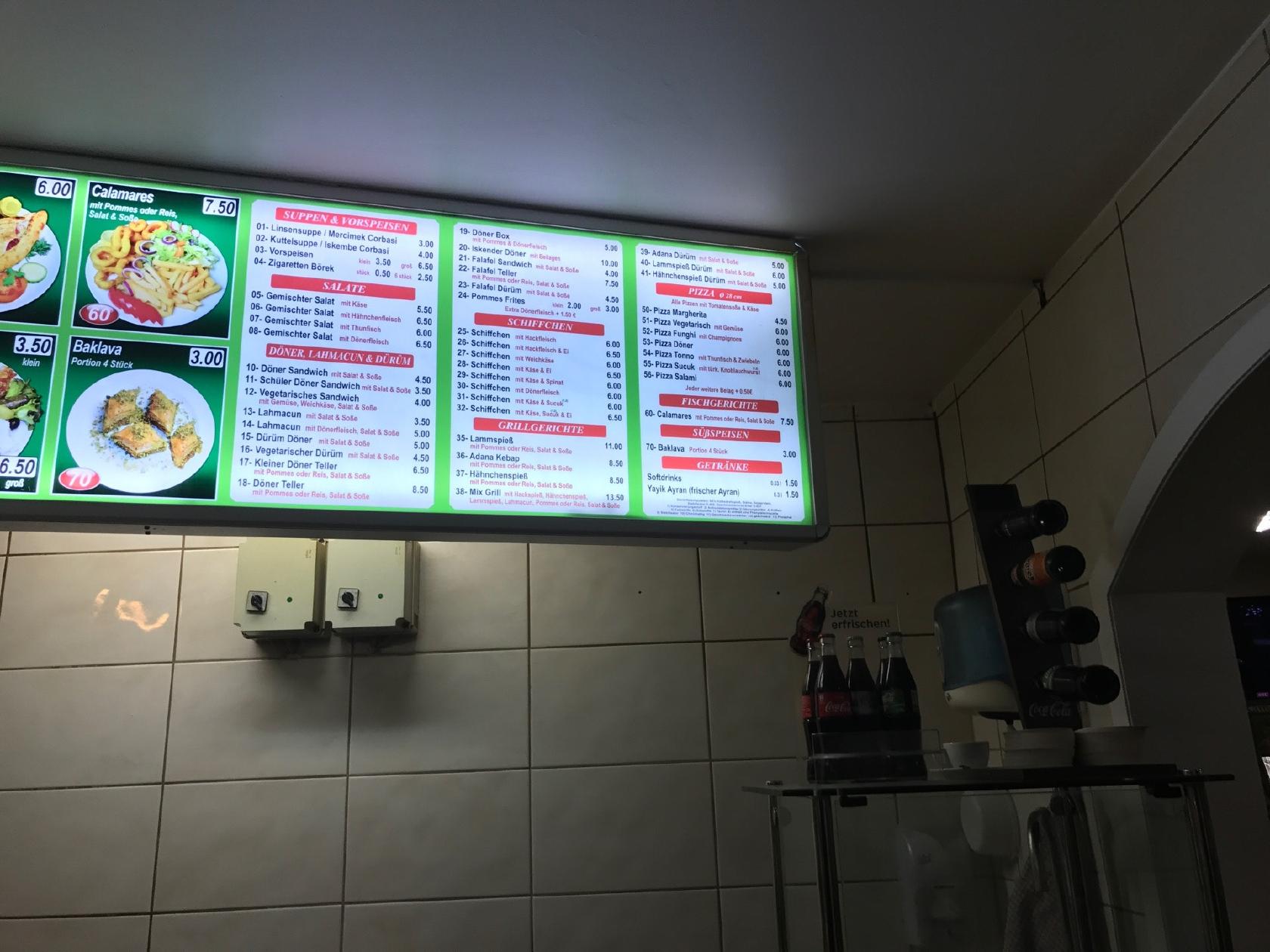 Speisekarte von Ramos Grill und Kebap Haus Oberursel restaurant ...