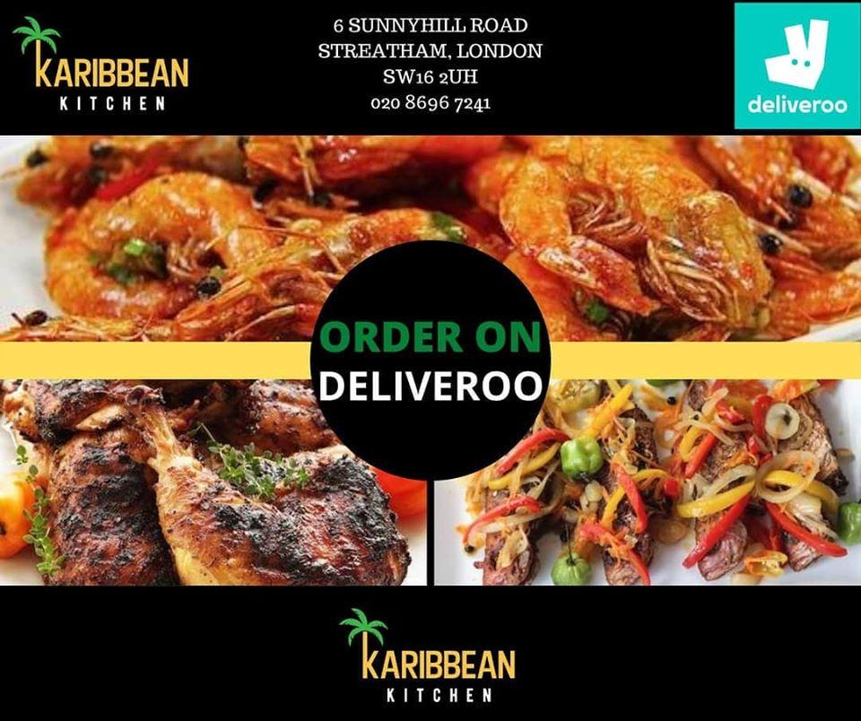 Menu at Karibbean Kitchen restaurant, London