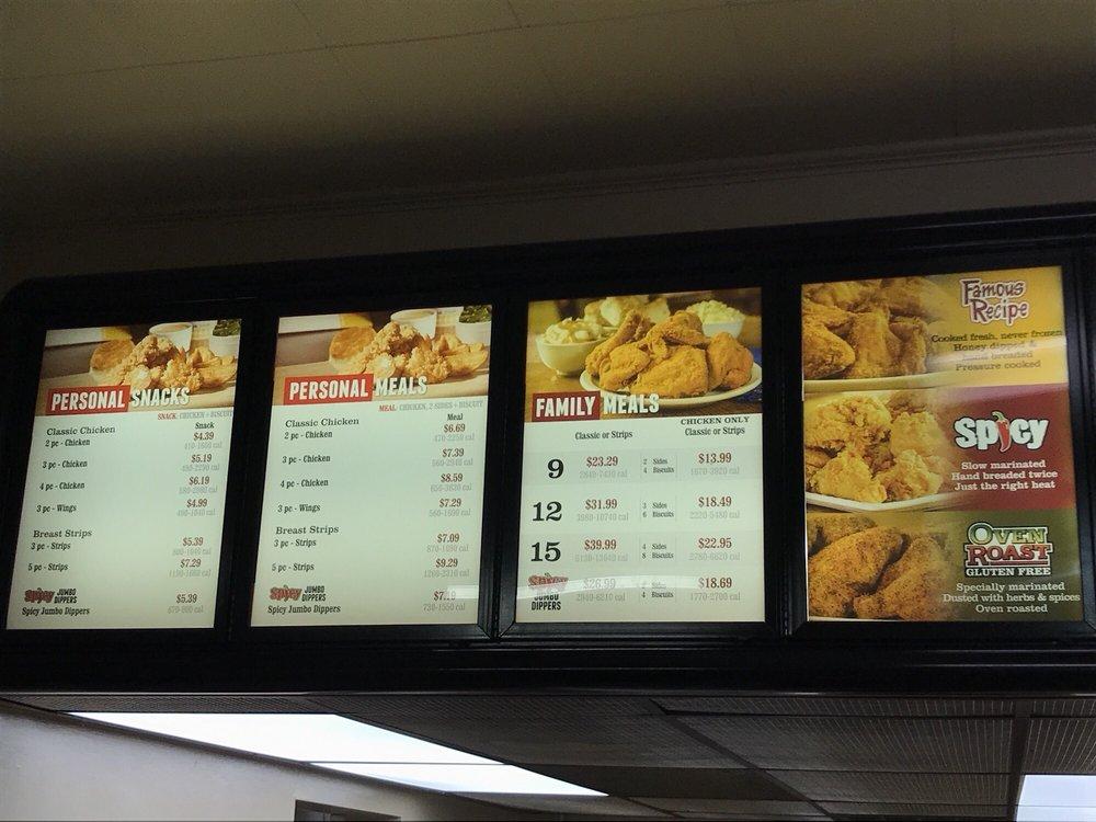 Menu at Lee's Famous Recipe Chicken fast food, Louisville, Brownsboro Rd