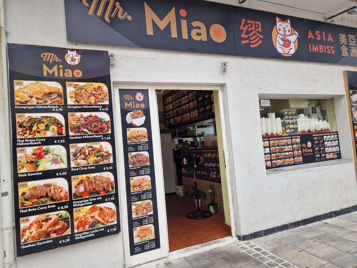 Speisekarte von Mr. Miao Asia Imbiss restaurant, Wien