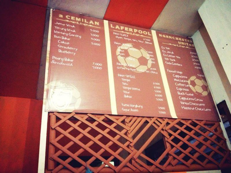 Menu at SUPER Penyet Laferpool restaurant, Purworejo