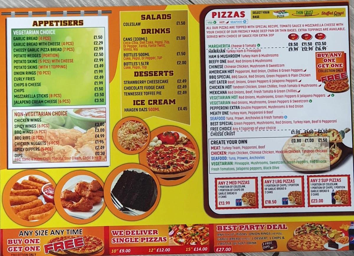 Menu at Doughlicious restaurant, Newport