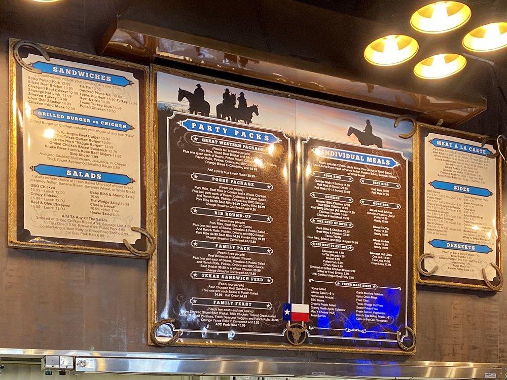 Menu at Back 40 Texas BBQ Restaurant & Catering, Roseville, Orlando Ave