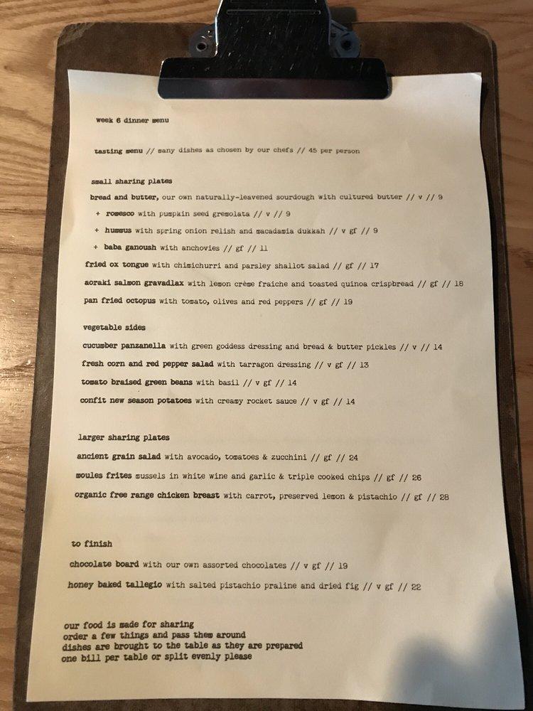 Menu at Scotch Wine Bar & Wine Shop, Blenheim