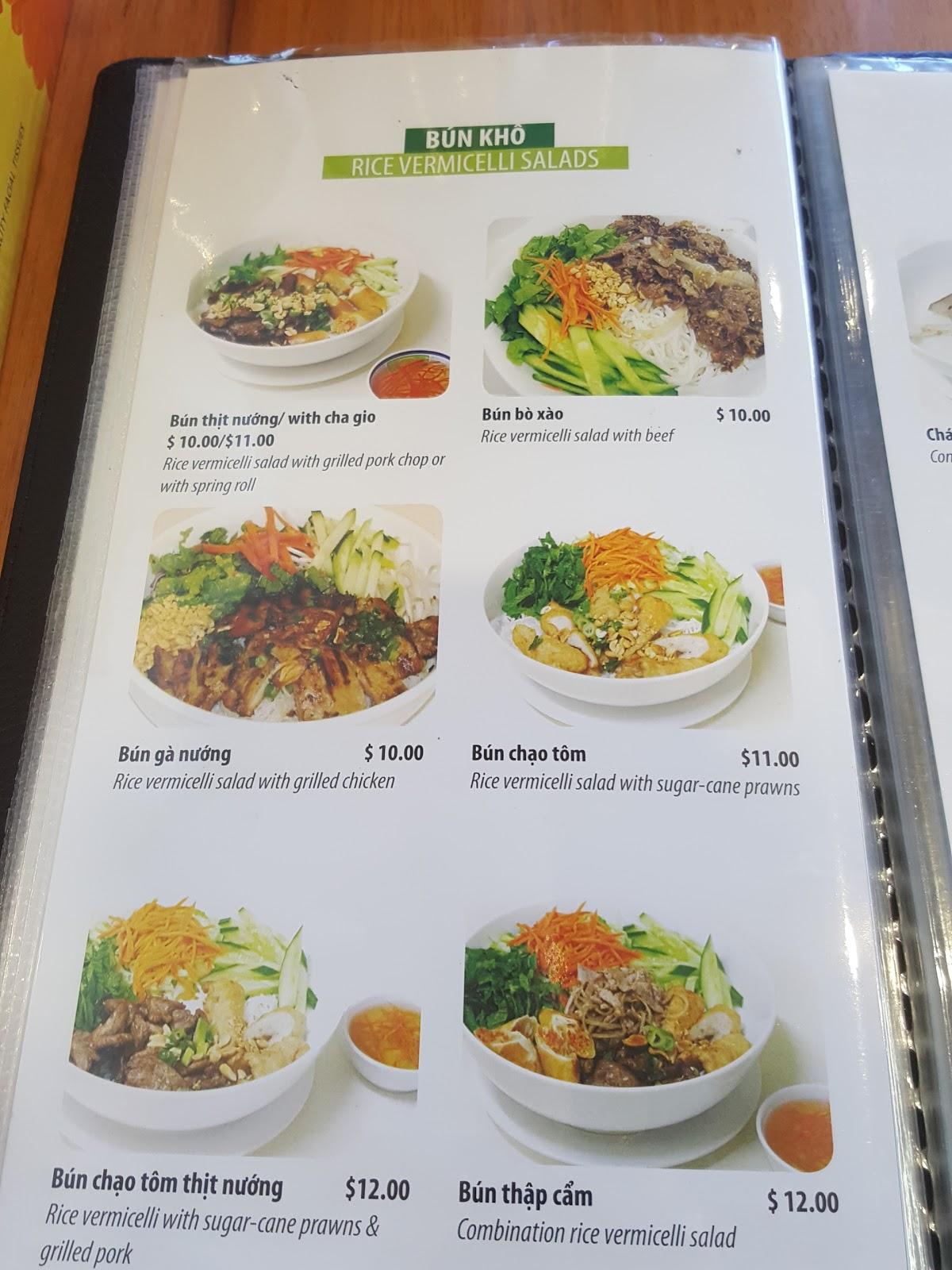 Menu at Chac's Lang Nuong restaurant, Inala, 13 Corsair Ave