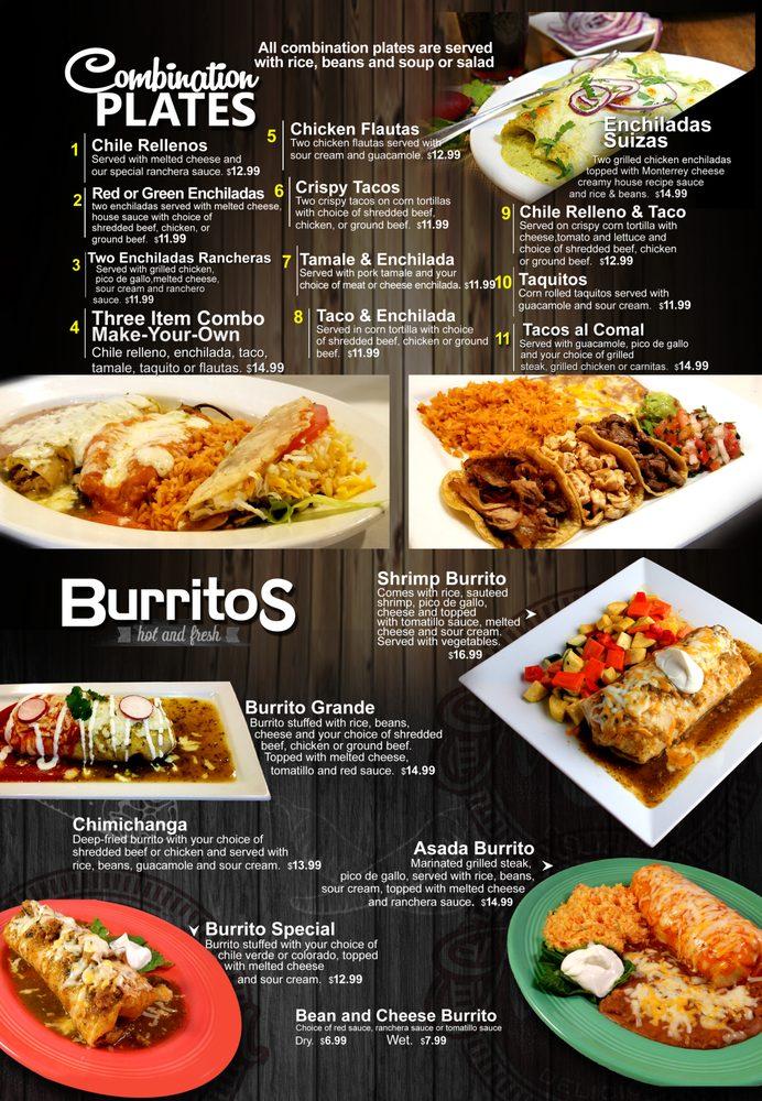 Menu at El Patron Mexican Grill & Entertainment pub & bar, Hemet
