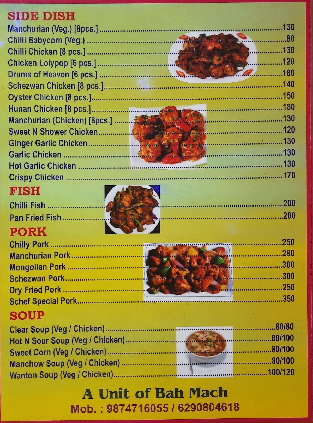 Menu at KITCHEN 101, Kolkata