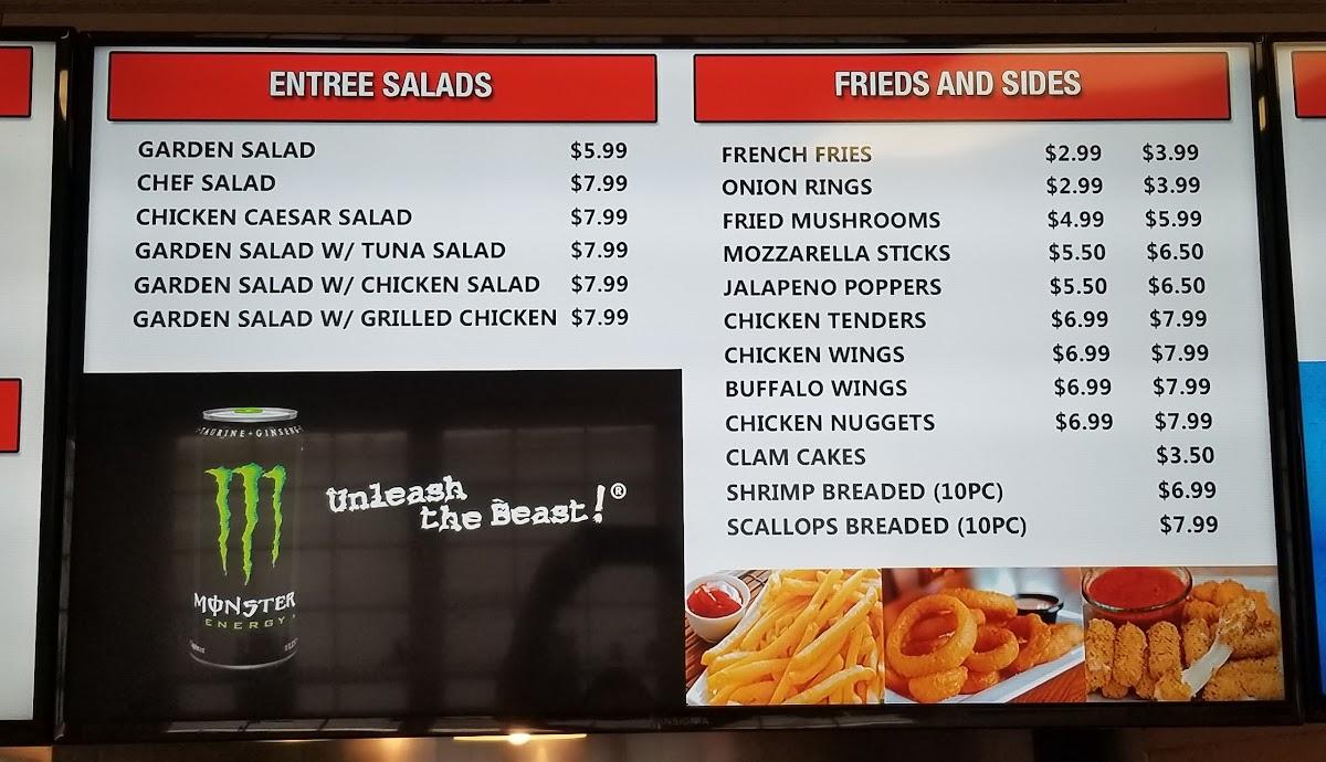 Menu at Saco Bay Variety, Saco