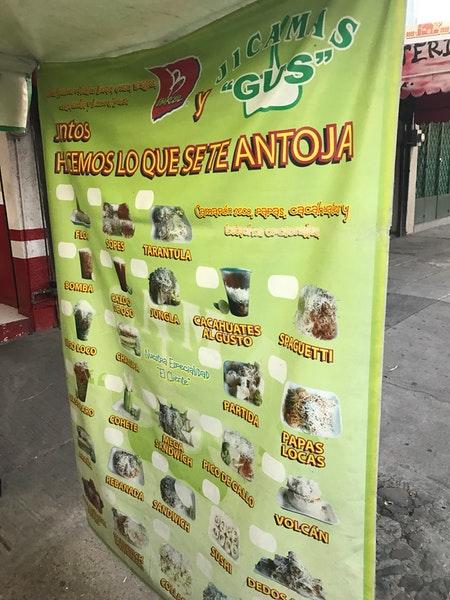 Carta de Jicamas Gus, Leon, Rafael Iriarte