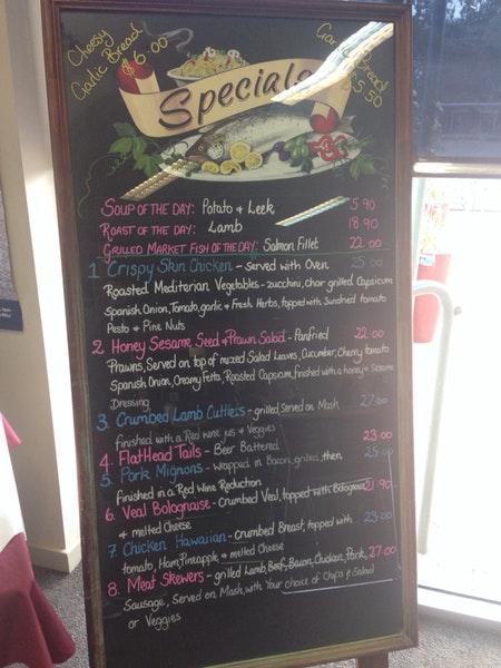 Menu at Epping RSL restaurant, Epping, 195 Harvest Home Rd