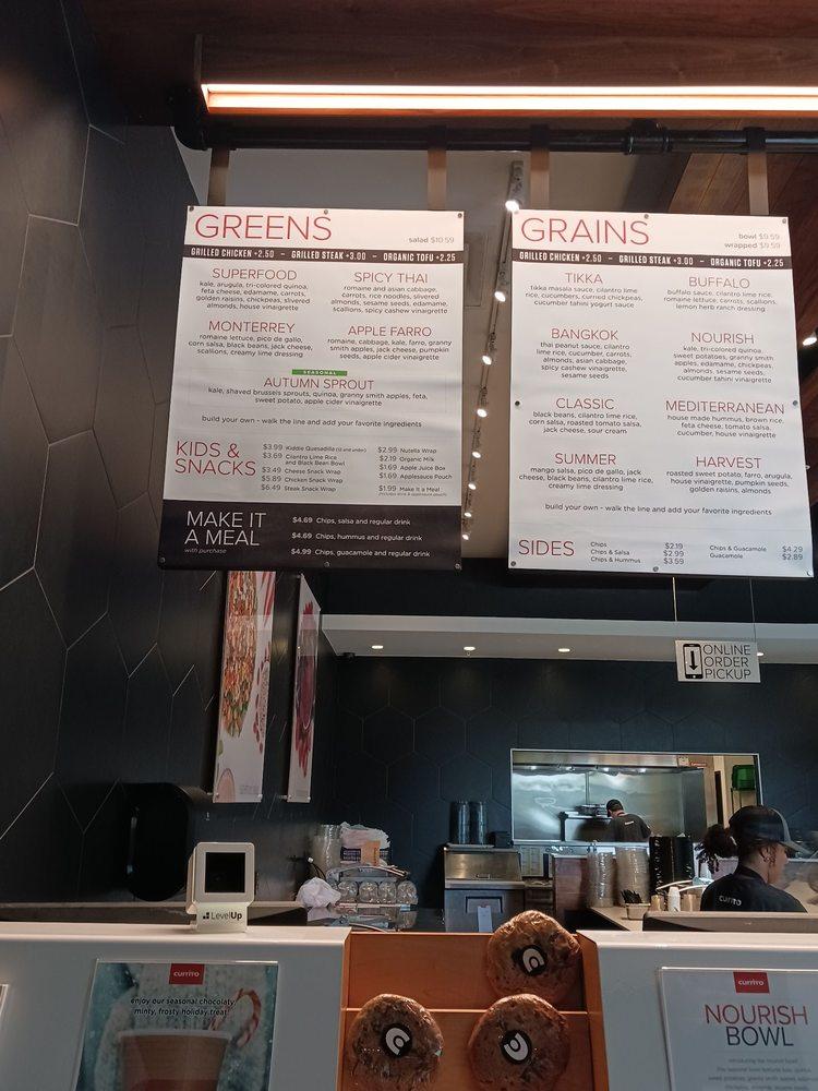 Menu at Currito pub & bar, Lake Mary